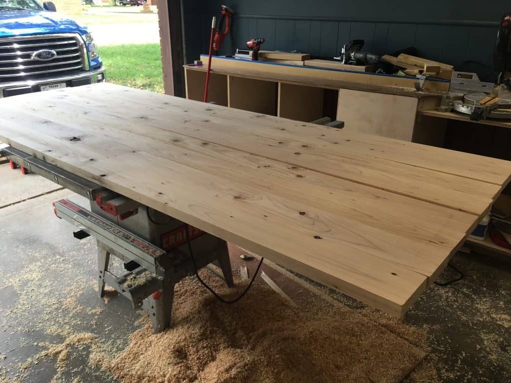 Farmhouse Trestle Table Plans - Industry DIY