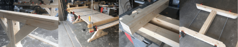 Farmhouse Trestle Table Plans - Industry DIY