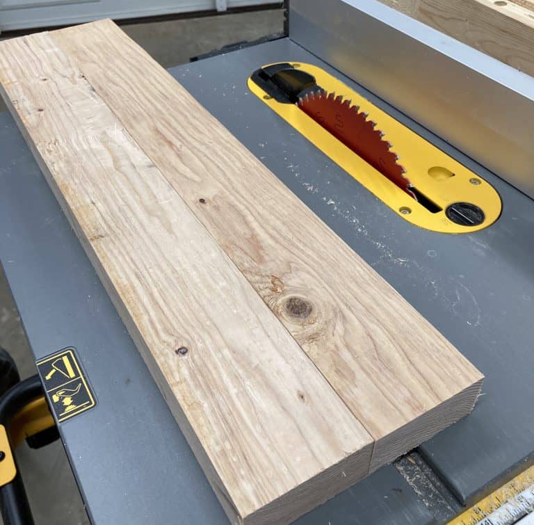 Easy 2x4 Floating Shelf DIY Project - Industry DIY